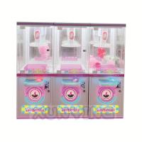 China Clip Card Clamp Crane Prizes Miniature Gashapon Machine 1 Player Coin Operated for sale