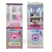 China Clip Card Clamp Crane Prizes Miniature Gashapon Machine 1 Player Coin Operated for sale