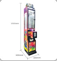 China 110V/220V Crane Machine for Small Toy Mini Dolls Accepts US Dollar Bills and Credit Card for sale