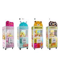 China 1 Player Crane Plush Toy Doll Claw Stuffed Toy Game Machine Customized for Your Store for sale