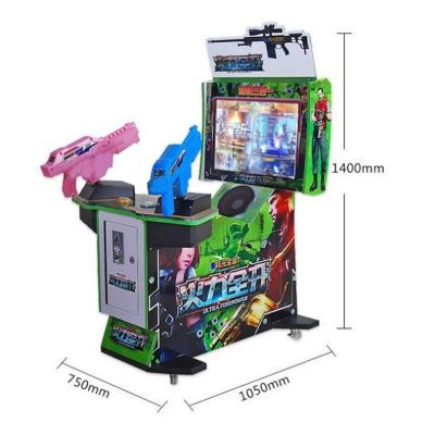 China 110V/220V/230V Voltage Customization Indoor Game Kids Gun Shooting Video Games Machine D70xW105xH140cm for sale