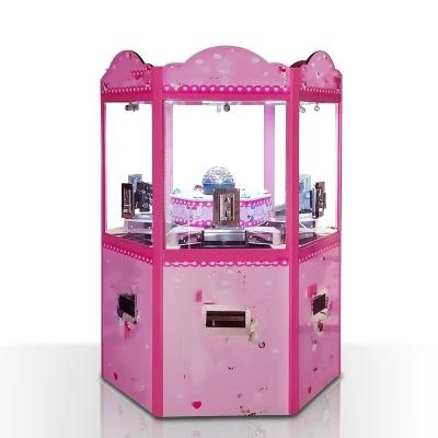 China Custom Built Arcade Game Machine Coin Pusher 6P US Plug Type for sale