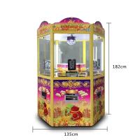 China Custom Built Arcade Game Machine Coin Pusher 6P US Plug Type for sale