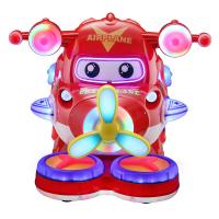 China 85*51*96cm Plane Plastic Kiddy Ride MP5 Kids Swing Machine at Amusement Game Center for sale