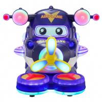 China 85*51*96cm Plane Plastic Kiddy Ride MP5 Kids Swing Machine at Amusement Game Center for sale