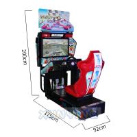 China 32 Inch Racing Game Coin Operated Driving Motor Outrun Arcade Machine for Ages 8 Years for sale