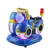 China US Plug Metal Acrylic Plastic Coin Operated Rocking Car Kiddy Rides Swing Game Machine for sale