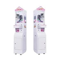 China 110V/220V/230V Voltage Mini Claw Toy Crane Machine with Bill Acceptor and Design for sale
