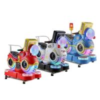 China Amusement Park Kiddie Ride Swing Machine Video Coin Operated Fun for Kids Age 6 Years for sale