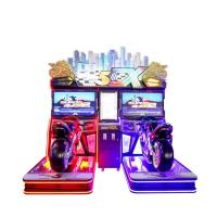 China Indoor Motorcycle Race Car Arcade Machine Motor Simulator For Amusement Game Center for sale