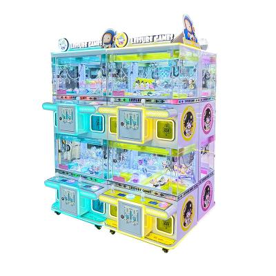 China Young Children 8 Years Old Super Mini Claw Machine with 80KG Capacity and Card Reader for sale