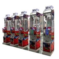 China Medium Claw Arcade Vending Machine for Kids W30*D62*H170 Cm Coin Operated Age 8 Years for sale