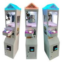 China Amusement Game Center Mini Claw Machine with Bill Acceptor and Metal Acrylic Plastic for sale