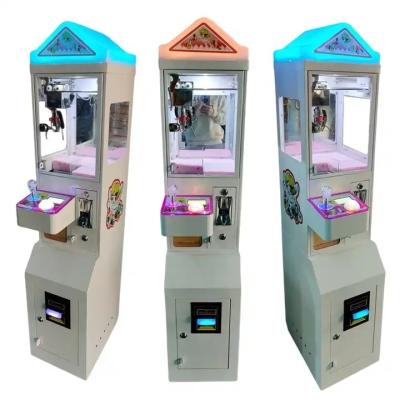China Amusement Game Center Mini Claw Machine with Bill Acceptor and Metal Acrylic Plastic for sale
