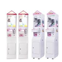 China Amusement Game Center Mini Claw Machine with Bill Acceptor and Metal Acrylic Plastic for sale