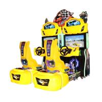 China ODM Car Racing Racing Arcade Machine Simulator Driving Game 110V for sale