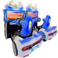 China 42Inch Dynamic Driving Racing Car Simulator Arcade Game For 1-2 Players for sale
