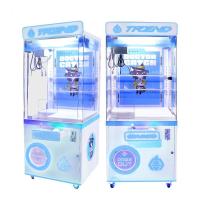 China Super Mini Claw Machine with Bill Acceptor 1 Player Ages 3 Years Network Connection for sale