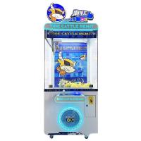 China Super Mini Claw Machine with Bill Acceptor 1 Player Ages 3 Years Network Connection for sale