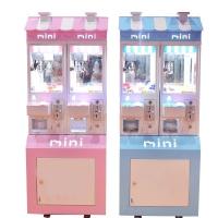 China Mini 116 USD Claw Machine with Metal Acrylic Plastic Construction Table Top Design for sale