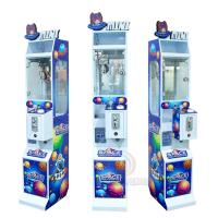 China Amusement Game Center Mini Candy Claw Machine with Bill Acceptor Metal Acrylic Plastic for sale