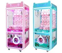 China 1 Player Coin-Operated Toy Vending Arcade Claw Machine with Bill Acceptor and Display for sale