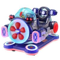 China Metal Acrylic Airplane Electric Coin Operated Kiddie Ride For Amusement Park for sale