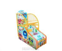 China Adventureland Coin Operated Kiddie Ride Street Basketball Shooting Boxing Game 1 Player for sale