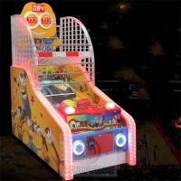 China Adventureland Coin Operated Kiddie Ride Street Basketball Shooting Boxing Game 1 Player for sale