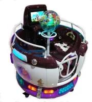 China Carousel Fire Truck Coin Operated Kiddie Ride Game Machine Revolving Cup MP5 for sale
