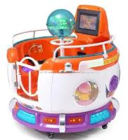 China Carousel Fire Truck Coin Operated Kiddie Ride Game Machine Revolving Cup MP5 for sale