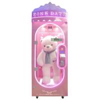 China Coin Pusher Indoor Dolls PINK DATE 3S Crane Games Arcade Push Prize Toy Vending Gift Claw Scissor Prize Machine for sale