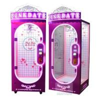China Coin Pusher Pink Date Arcade Claw Machine Prize Cutting Gift Game Machine Age 8 Years for sale