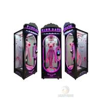 China Coin Pusher Pink Date Arcade Claw Machine Prize Cutting Gift Game Machine Age 8 Years for sale