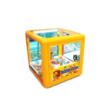 China Mini Rubik Cube Crane Machine Coin Operated Toy Crane Game with US Plug for sale