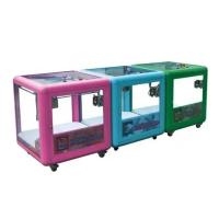 China Mini Rubik Cube Crane Machine Coin Operated Toy Crane Game with US Plug for sale