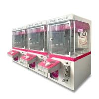 China Coin Pusher with Metal and Acrylic Materials Mini Tiny Little Claw Machine for sale