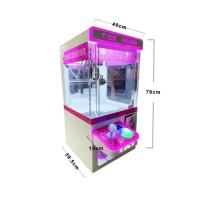 China Coin Pusher with Metal and Acrylic Materials Mini Tiny Little Claw Machine for sale