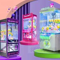 China Age 8 Years Plush Doll Crane Machine Direct Supply 80KG Coin Operated Claw Game Center for sale