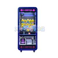 China Amusement Game Center Toy Crane Claw Machine with Bill Acceptor and 900*880*2000mm for sale