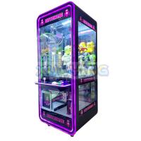 China Amusement Game Center Toy Crane Claw Machine with Bill Acceptor and 900*880*2000mm for sale