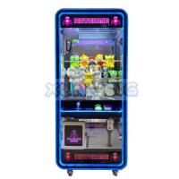 China Amusement Game Center Toy Crane Claw Machine with Bill Acceptor and 900*880*2000mm for sale