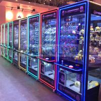 China Amusement Game Center Toy Crane Claw Machine with Bill Acceptor and 900*880*2000mm for sale
