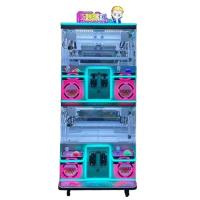 China Toy Coin Op Claw Crane Game Machine Made of Metal acrylic plastic with Picture for sale