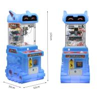 China Coin Operated Toy Crane Machine with 50KG Capacity Mini Claw Vending Machine for sale
