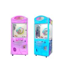 China Metal Acrylic Plastic 60KG Capacity Coin Operated Claw Crane Vending Machine for Kids for sale