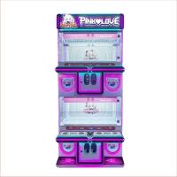 China Indoor Coin Operated Toy Arcade Claw Crane Machine with Bill Operation and Gift Game for sale