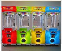 China W45*D55*H134cm Black Coin Operated Super Box Mini Crane Claw Machine for Mall Arcade for sale