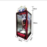 China EU/US/UK/AU Plug Popular Arcade Coin Operated Games Lucky 7 Cut Prize Game Claw Machine for sale