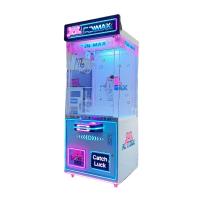 China Automatic Clip Gift Game Machine Metal Acrylic Plastic Coin Operated Toy Crane Claw for sale